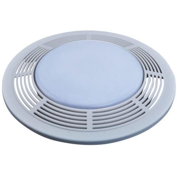 Nutone S97017702 Grille Assembly, Bathroom Vent Fan Light Combo ...