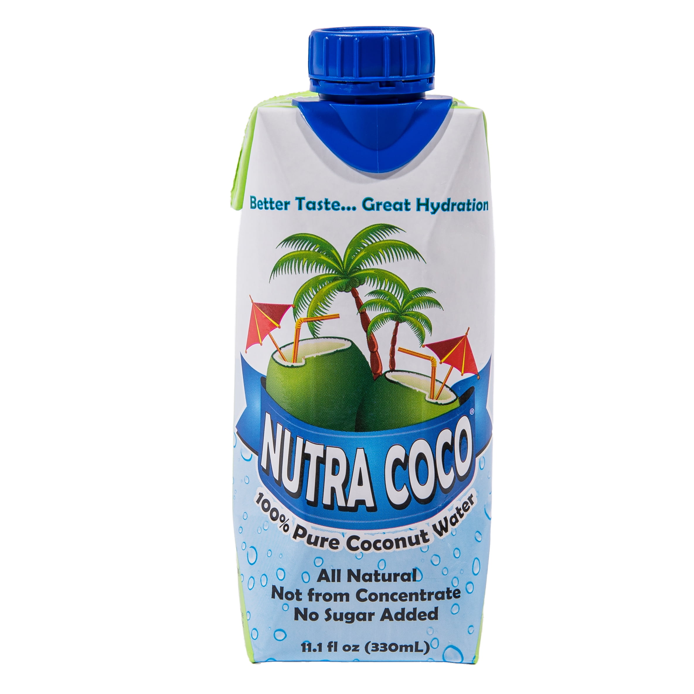 Nutra Coco 100% Coconut Water, All Natural, Not from Concentrate 11.1 ...