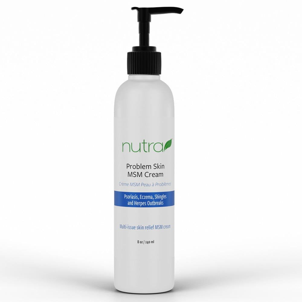 Nutra Health Anti-Inflammatory Remedy for Problem Skin MSM Cream 8 oz ...