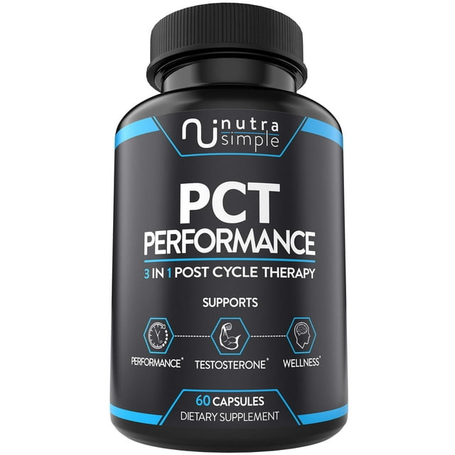 Nutra Simple PCT Dietary Pills - 3-in-1 Support & Estrogen Blocker ...