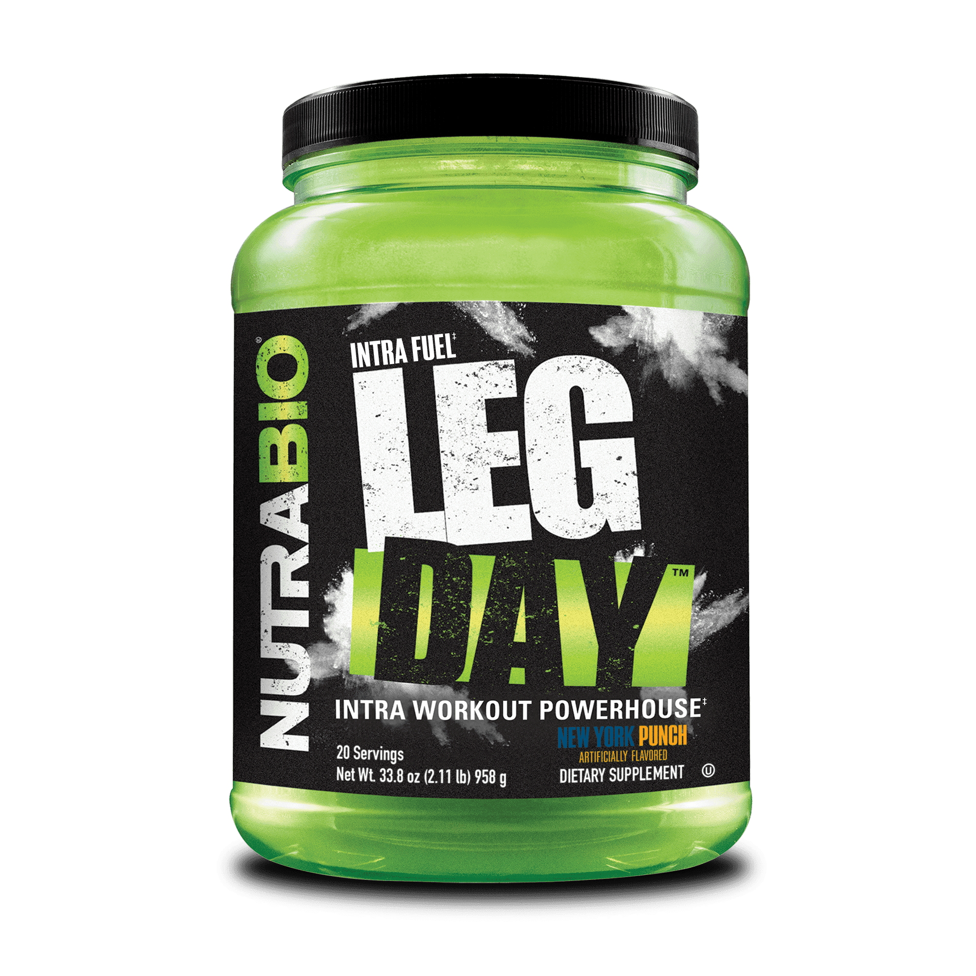 NutraBio Leg Day Intra Carb Supplement – Amino Acid EAA/BCAA Formula ...