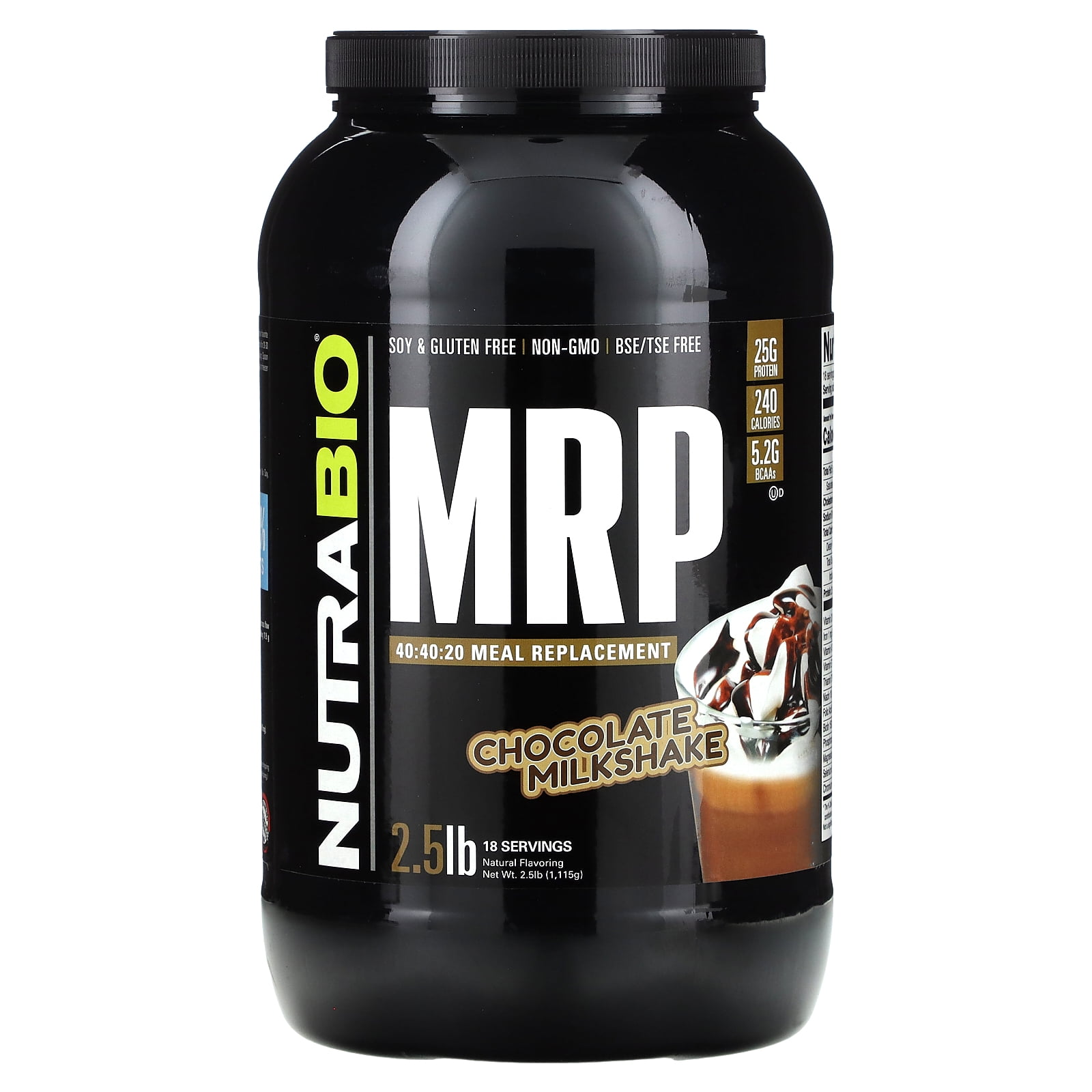 NutraBio - MRP - Meal Replacement Protein - Walmart.com