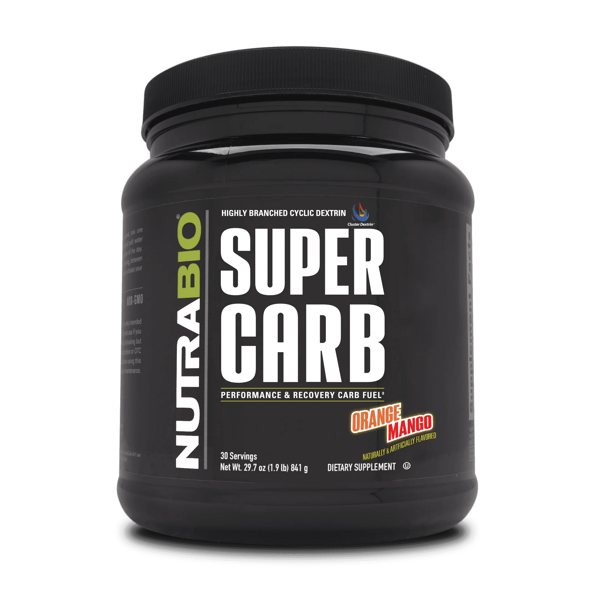 NutraBio Super Carb - Complex Carbohydrate Supplement Powder - Cluster ...