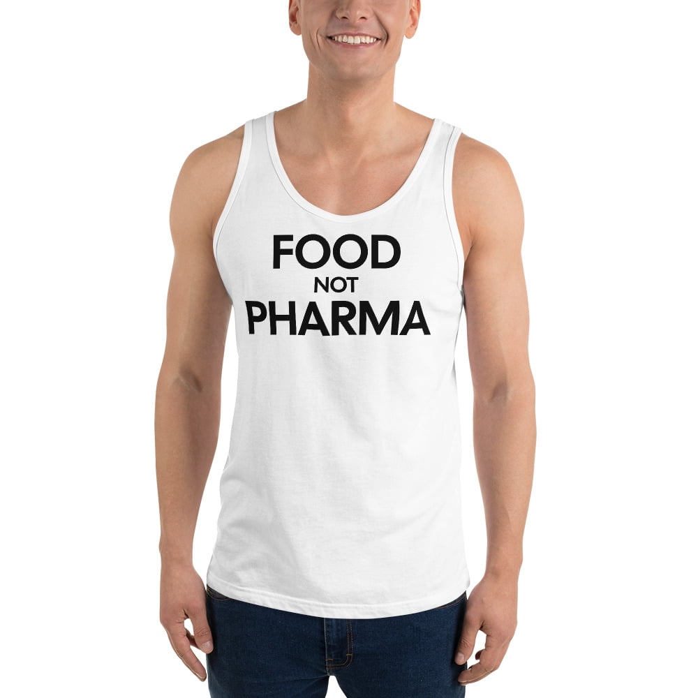 Nutraceutical Food Over Pharma Men's Tank Top, Food Not Pharma Natural ...