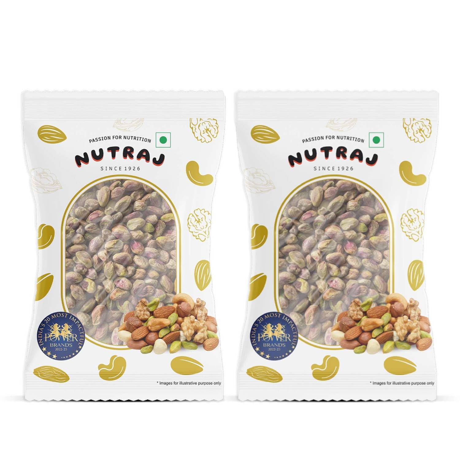 Nutraj California Pistachio Kernels 100gm, (Pack Of 2) | Crunchy & Healthy | Healthy Snacks ...