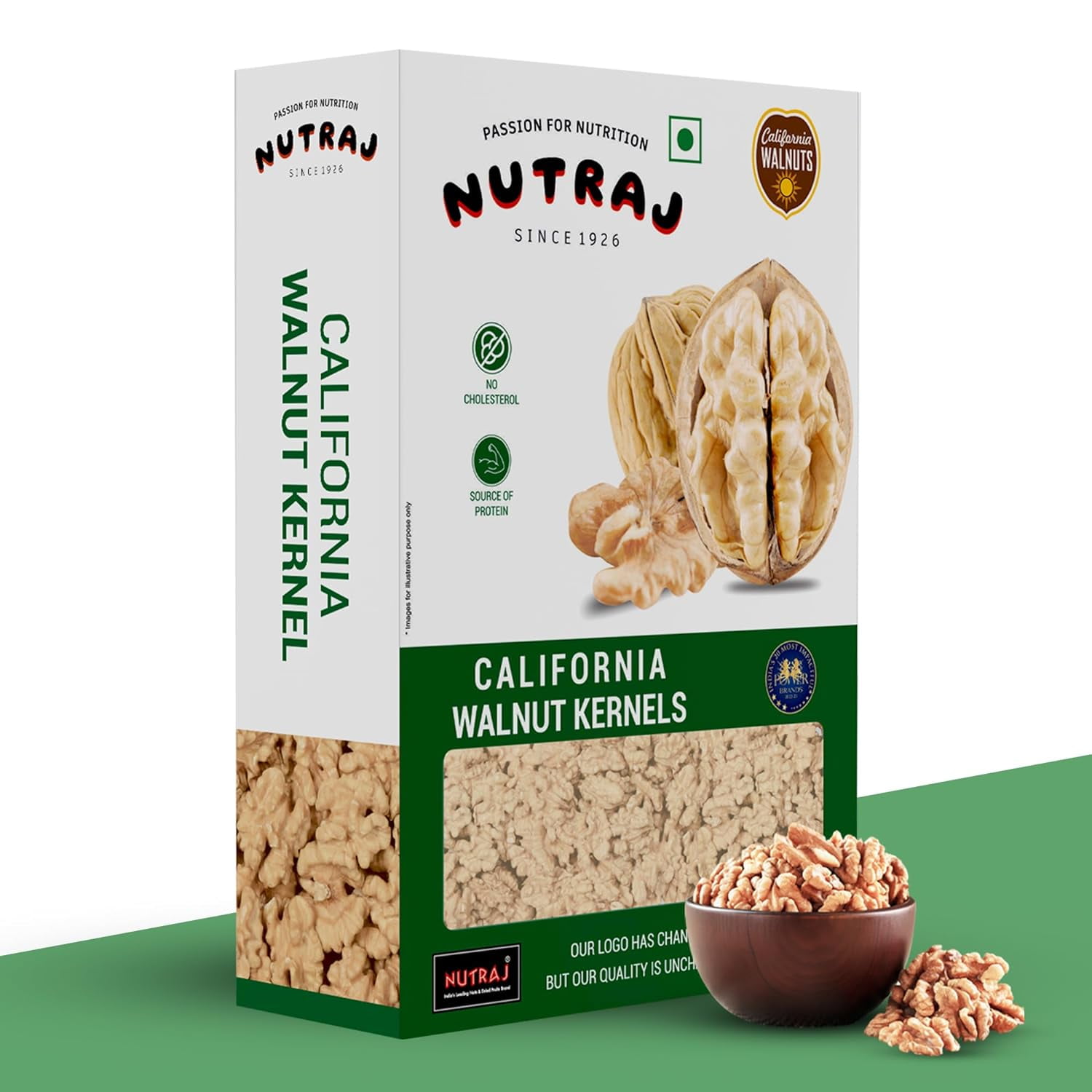 Nutraj California Walnut Kernels 250gm, 8.8 Ounce | 100% Pure Without Shell Walnut Kernels ...