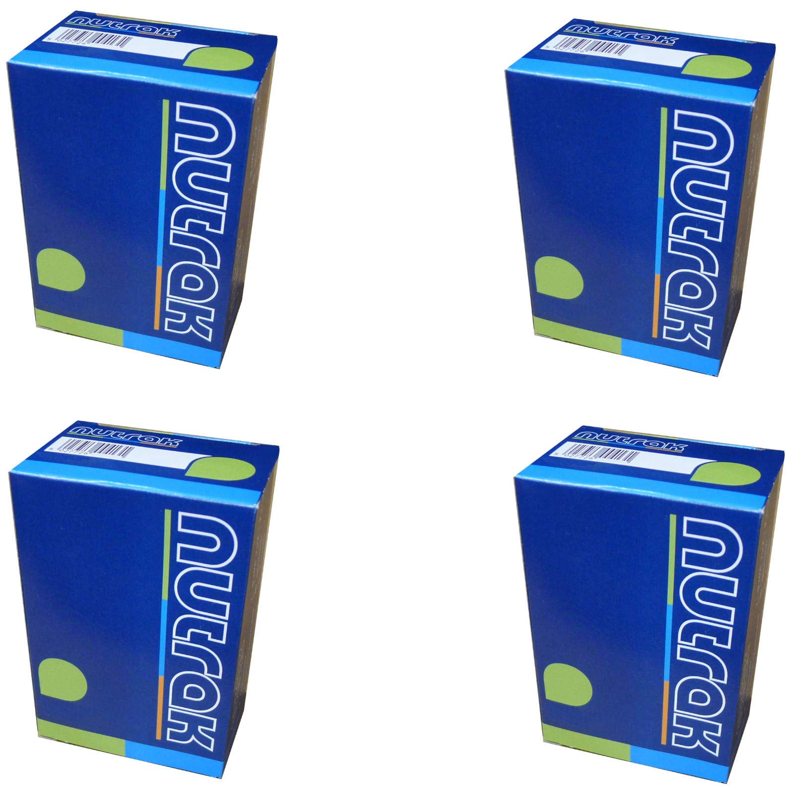 Nutrak 10 1/2 x 1 7/8 inch (270 x 47-203) Schrader inner tube with 45 ...