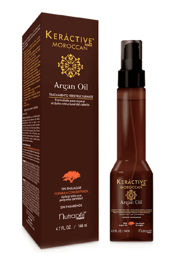 KERACTIVE MOROCCAN ACEITE DE ARGÁN SERUM 144 ML - Walmart.com