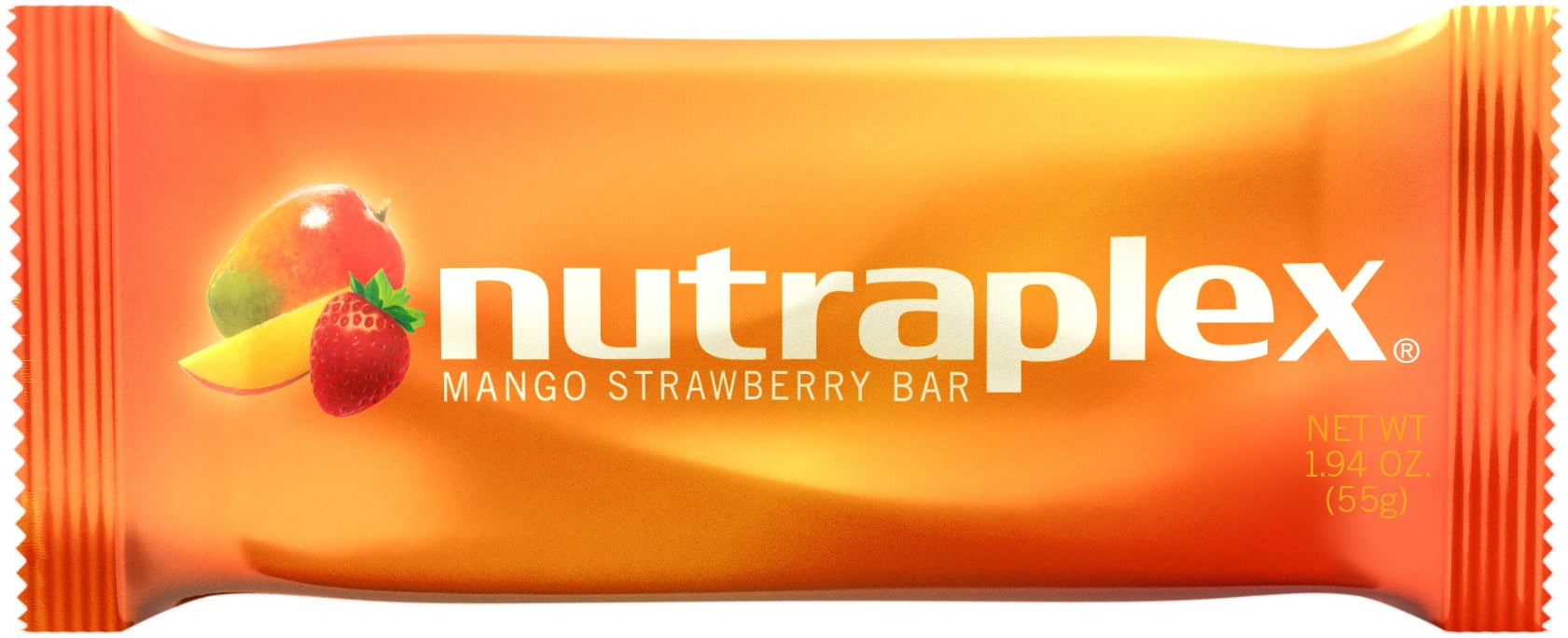 Nutraplex Mango Strawberry Bars, 1.94 oz, 12 count - Walmart.com