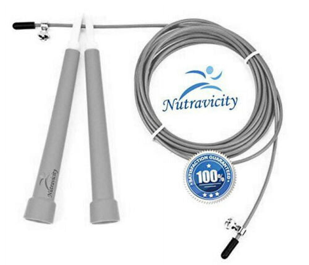 Nutravicity Speed Jump Rope Best for Boxing MMA Training Cardio Fitness ...
