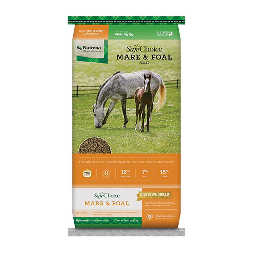 Cargill Animal Nutrition SafeChoice Mare and Foal 50LB - Walmart.com