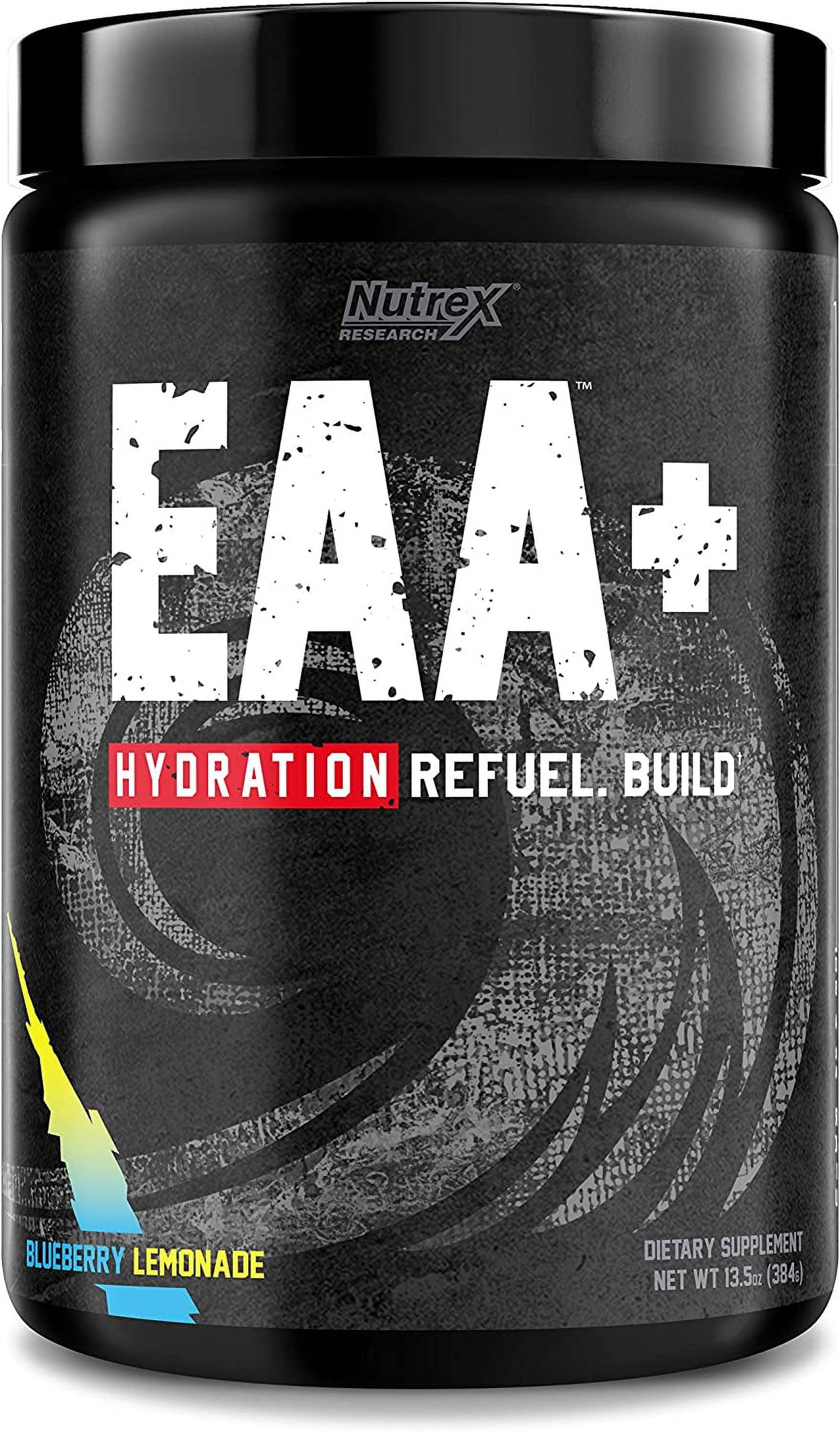 Nutrex Research EAA Hydration, Muscle Recovery, Strength, Blueberry ...