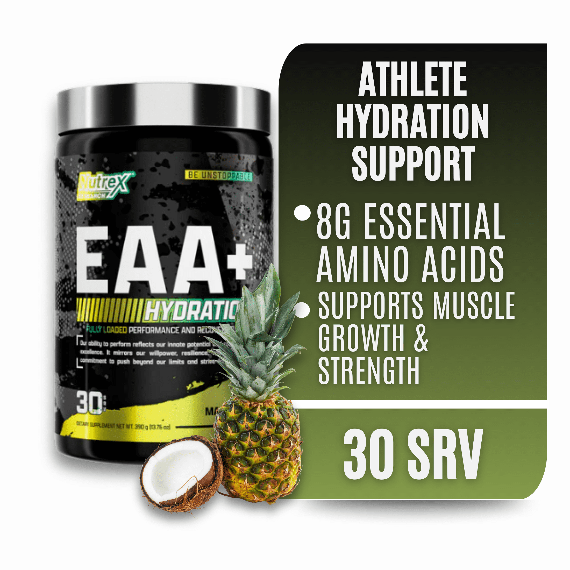 Nutrex Research EAA Hydration | EAAs + BCAA Powder | Muscle Recovery ...
