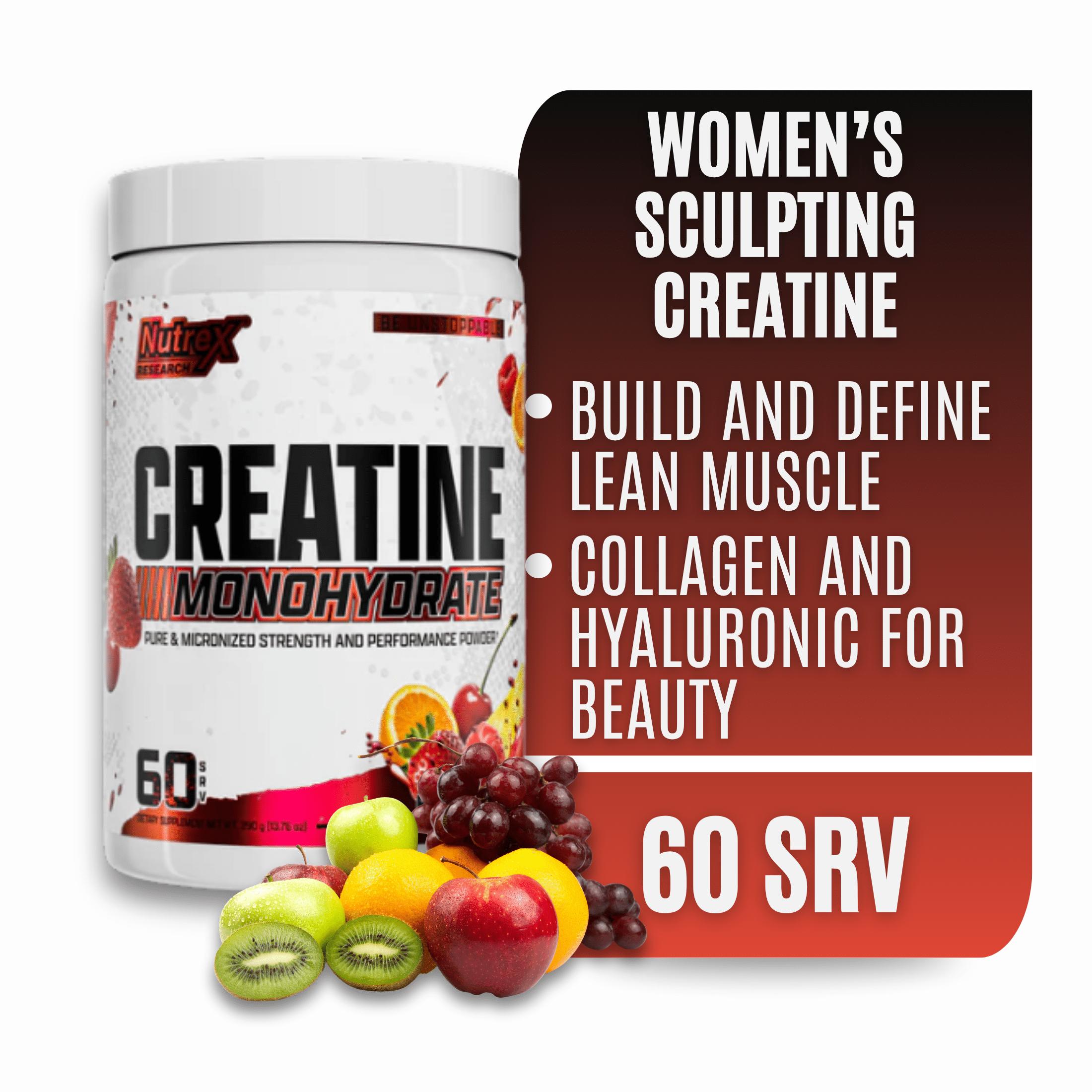 Nutrex Research Flavored Creatine Powder- 5g Creatine, Mixes Easily ...