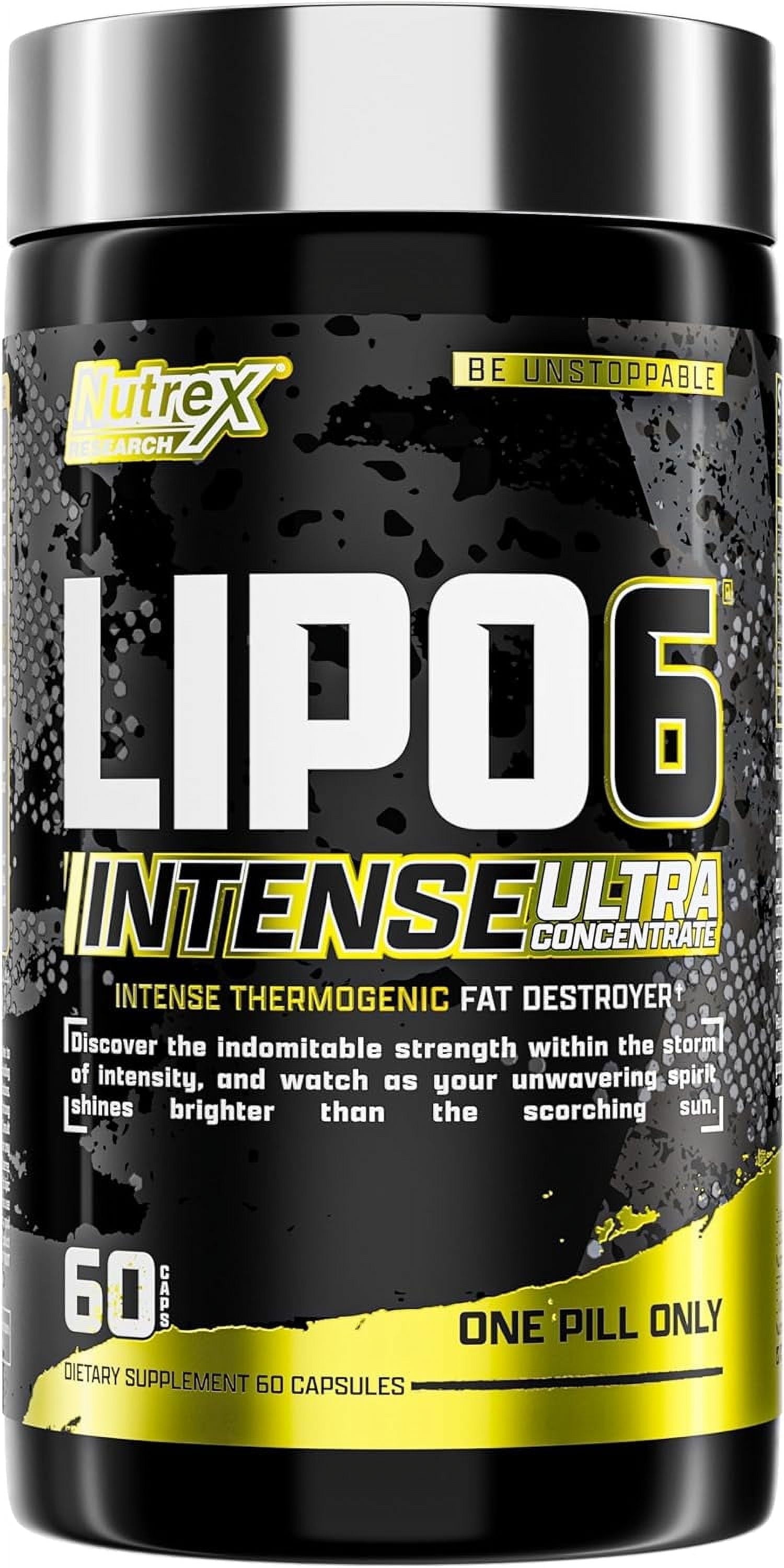 Nutrex Research Lipo-6 Black Intense Ultra Concentrate | Natural Fat ...