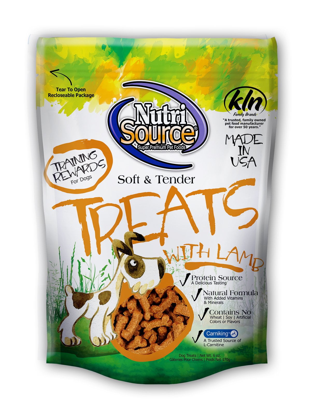 Nutri Source Soft & YYF14 Tender Treats - Lamb - 6 Oz - Walmart.com