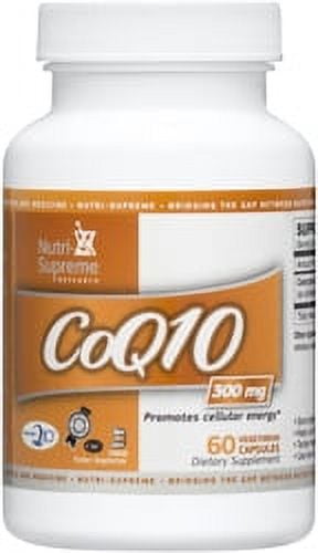 Nutri-Supreme Research Kosher Coenzyme Q10 300 Mg - 60 Vegetarian ...