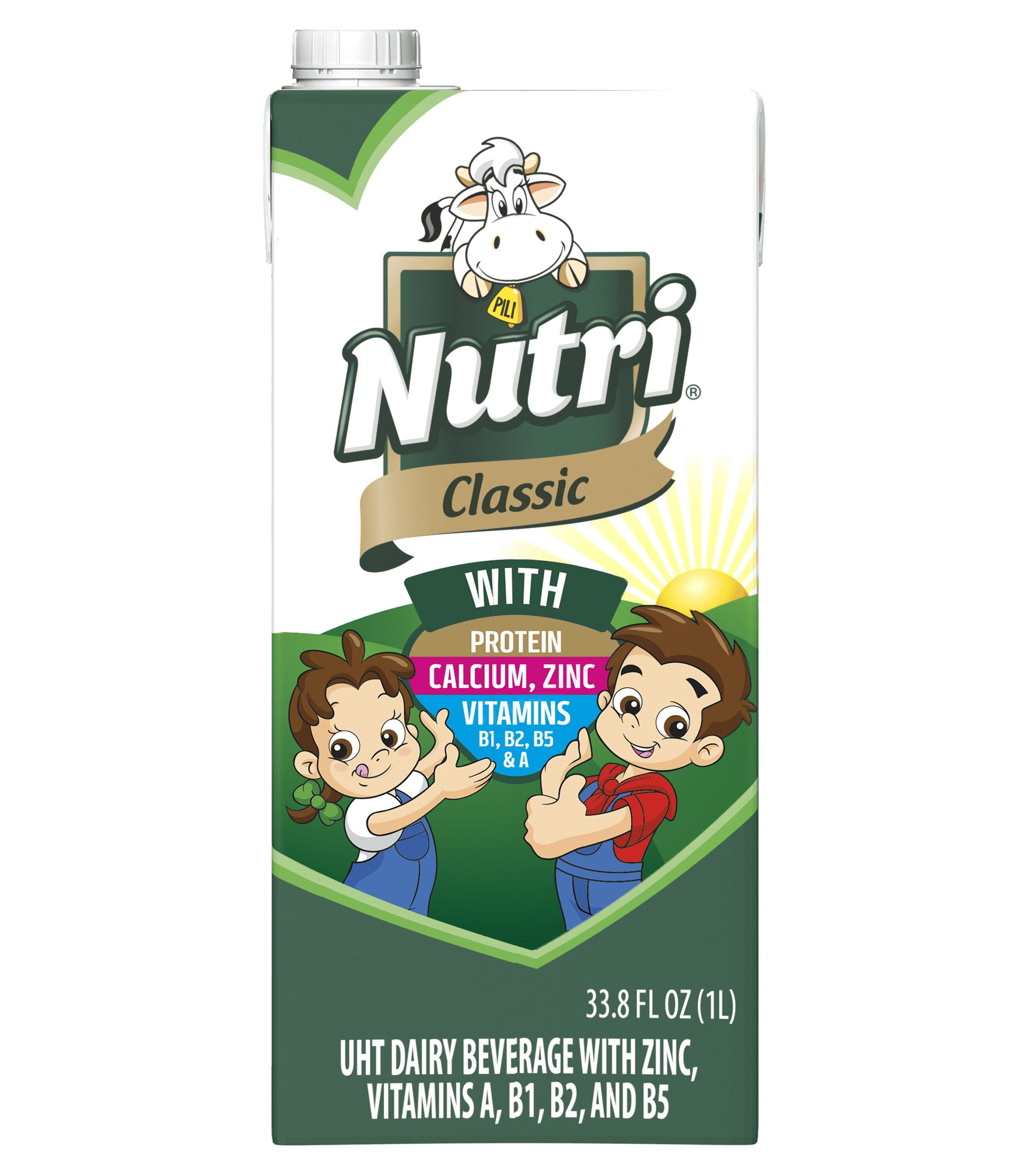 Nutri UHT Shelf-Stable Milk, Unflavored, 33.8 oz Box - Walmart.com