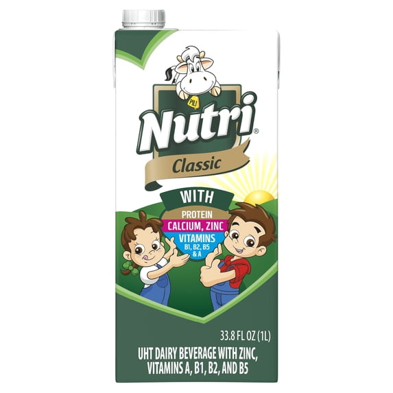 Nutri UHT Shelf-Stable Milk, Unflavored, 33.8 oz - Walmart.com