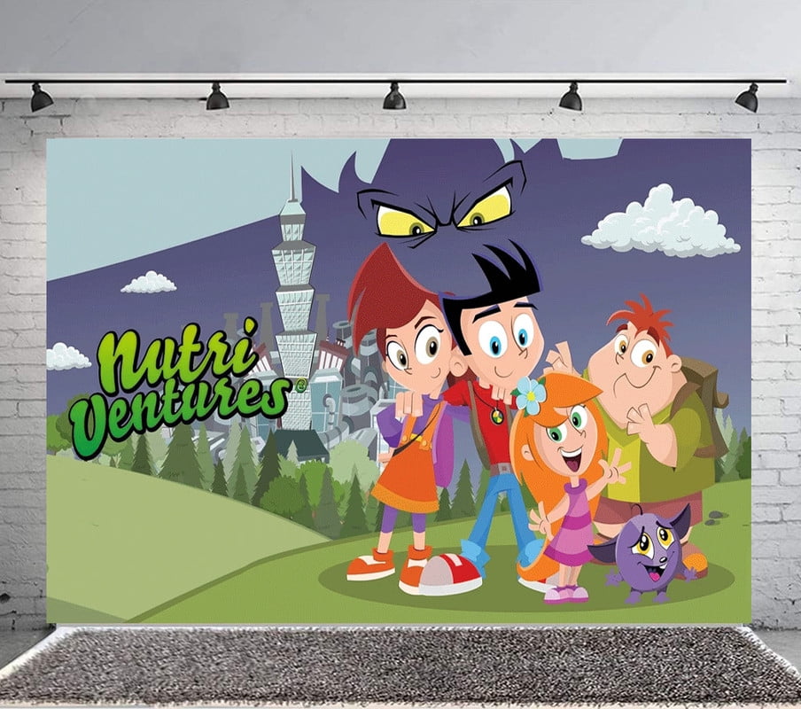 Nutri Ventures Backdrop Banner Party Supplies Poster Movie Theme ...