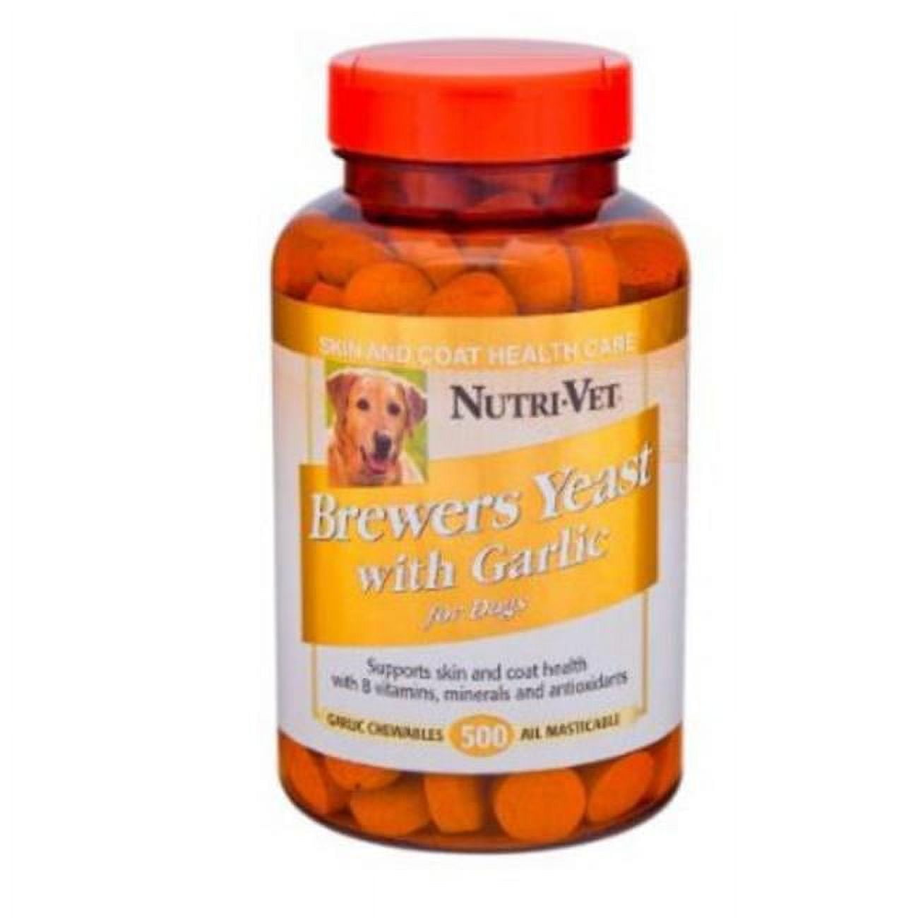 Nutri Vet Brewers Yeast with Garlic Chewables - Walmart.com Nutri Vet Brewers Yeast with Garlic Chewables - Walmart.com