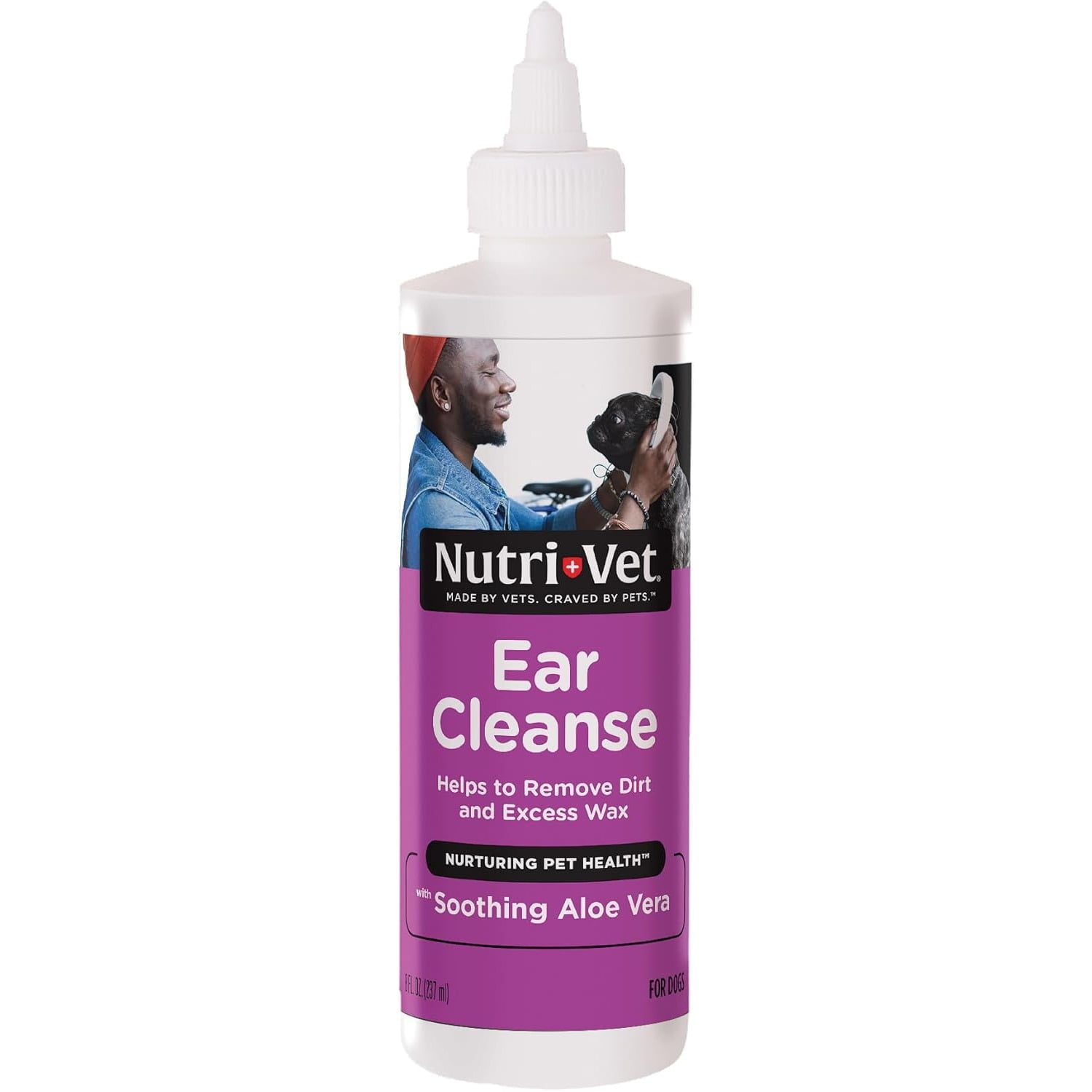Nutri-Vet Ear Cleanse for Dogs - Ear Cleaner & Deodorizer - Itch Relief ...