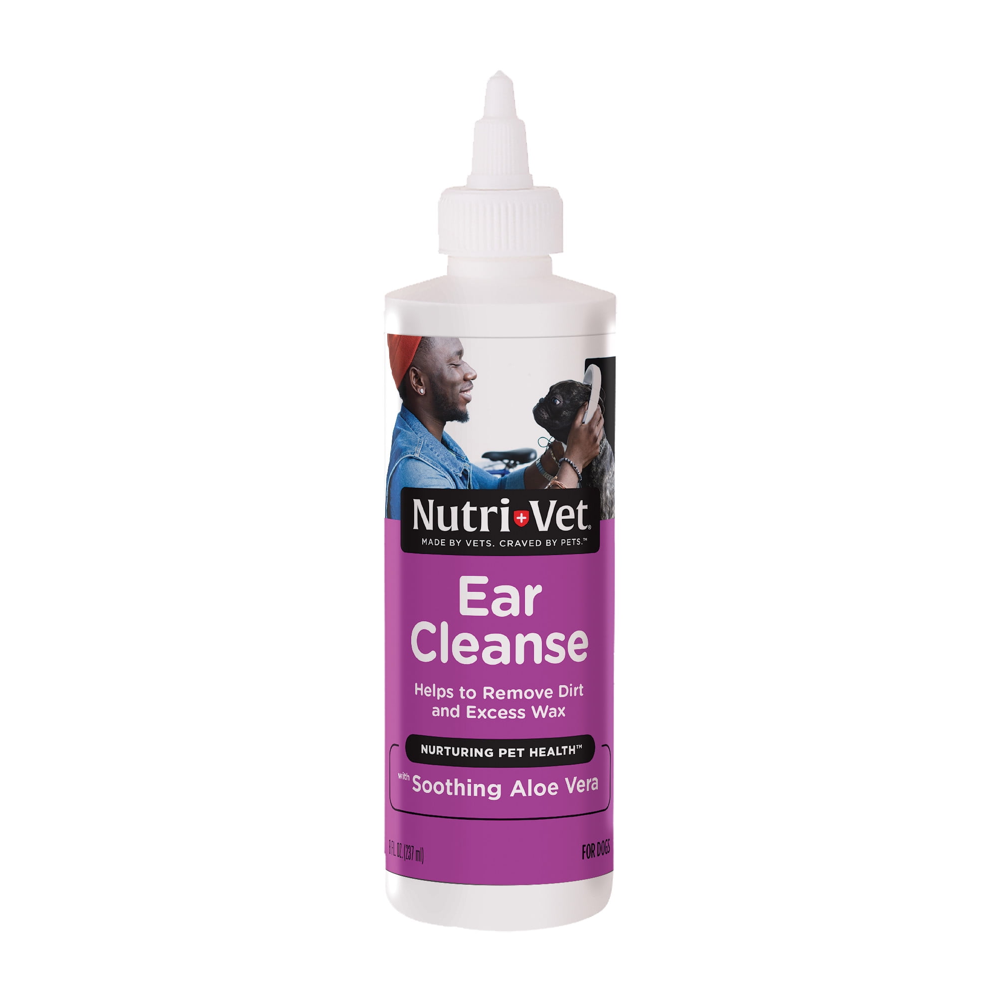 Nutri-Vet Ear Cleanse for Dogs, Ear Cleaner and Deodorizer, Gentle ...