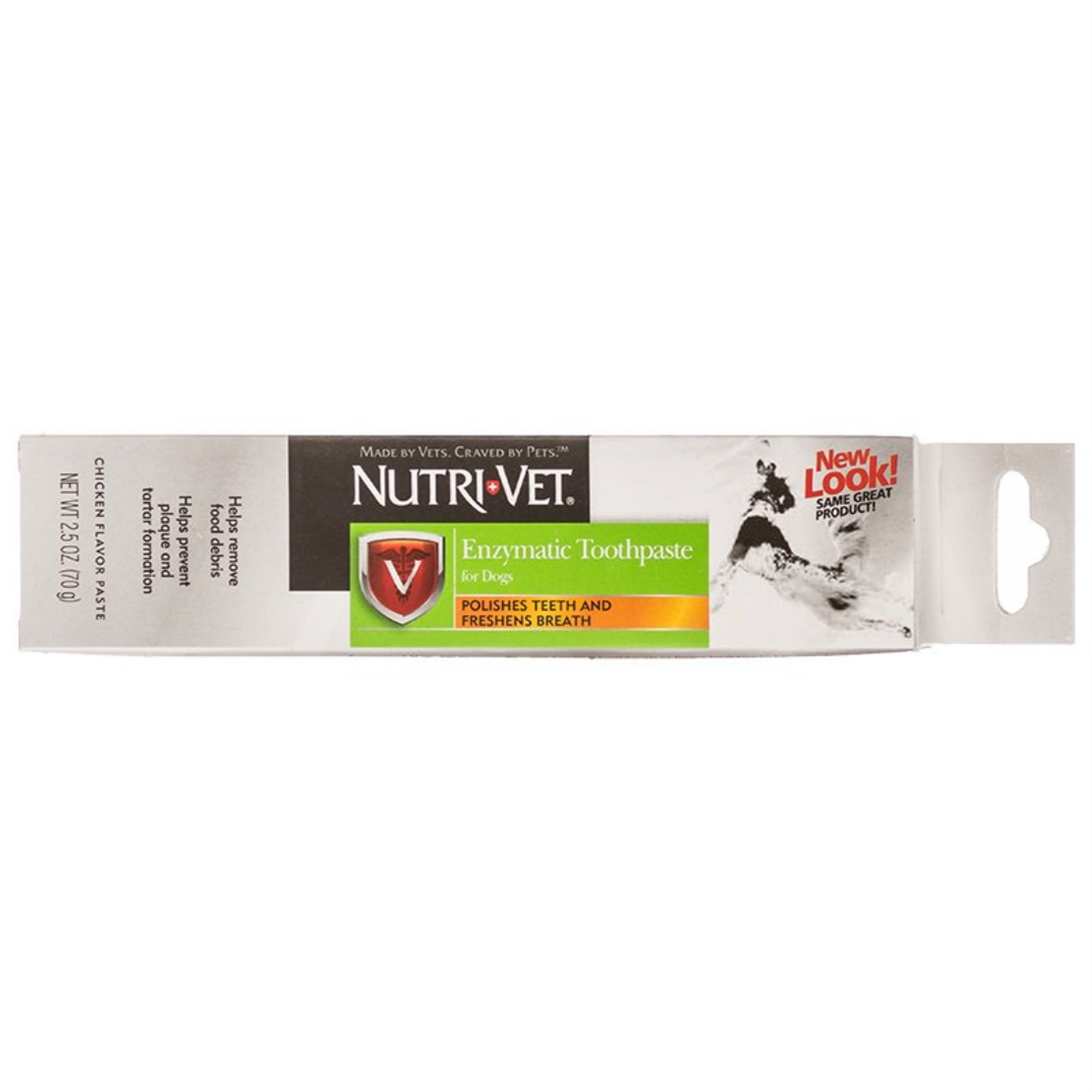 Nutri-Vet Enzymatic Toothpaste for Dogs Polishes Teeth and Freshens ...