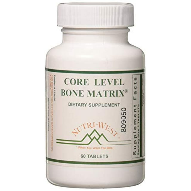 Nutri-West - Core Level Bone Matrix 60 Tablets by Nutri-West - Walmart.com