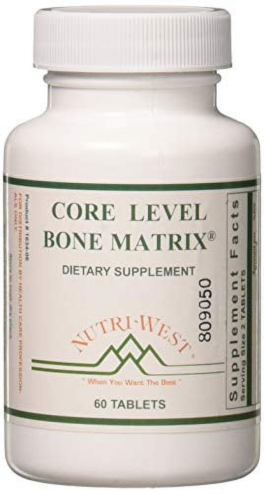Nutri-West - Core Level Bone Matrix 60 Tablets by Nutri-West - Walmart.com