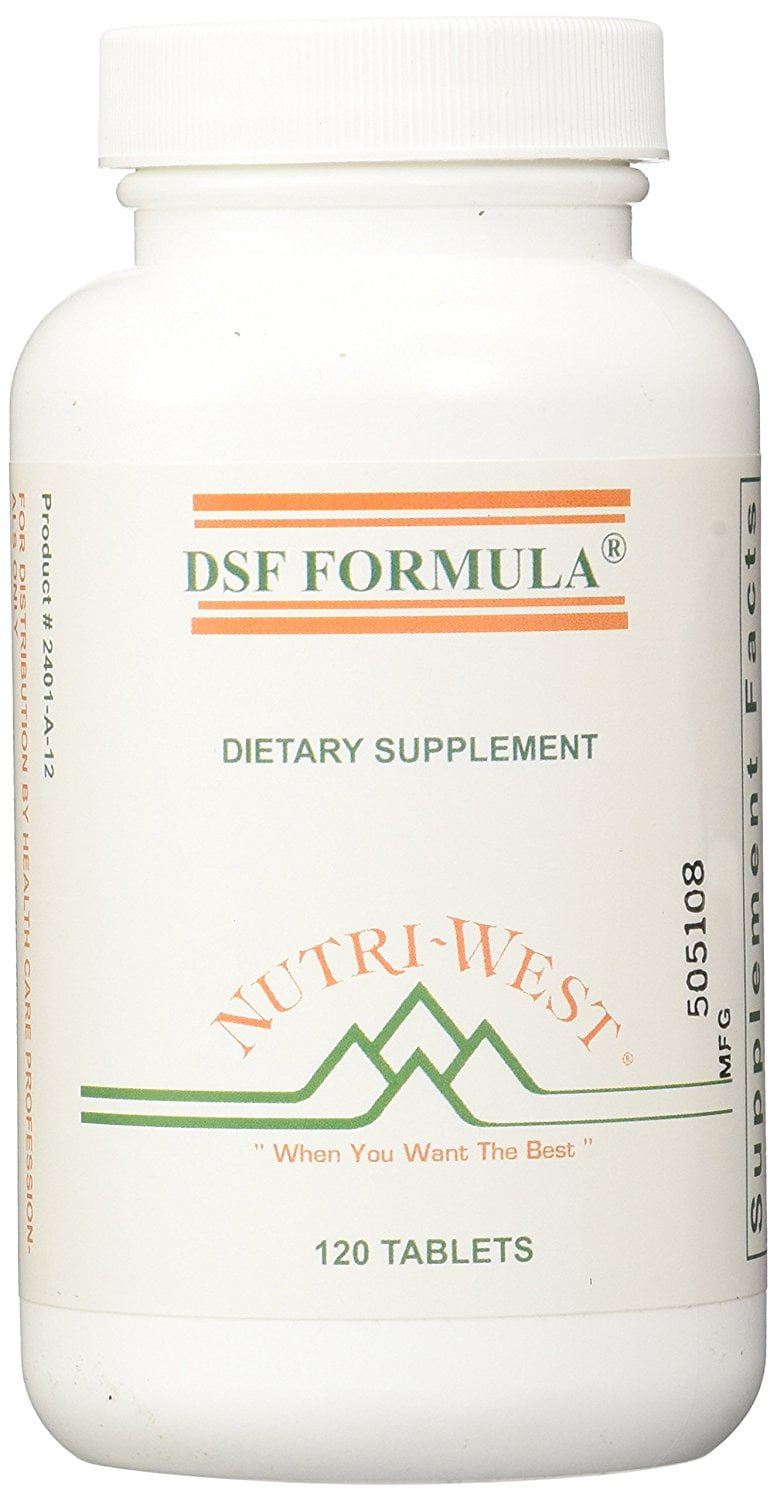 Nutri-West DSF Formula Stress Support Tablets, Blend of Glandulars ...