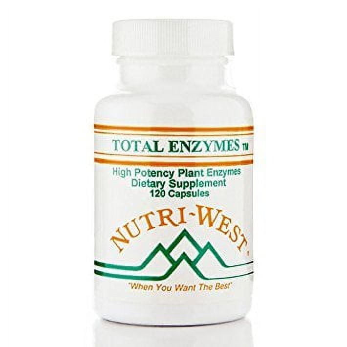 Nutri-West - TOTAL ENZYMES - 120 - Walmart.com