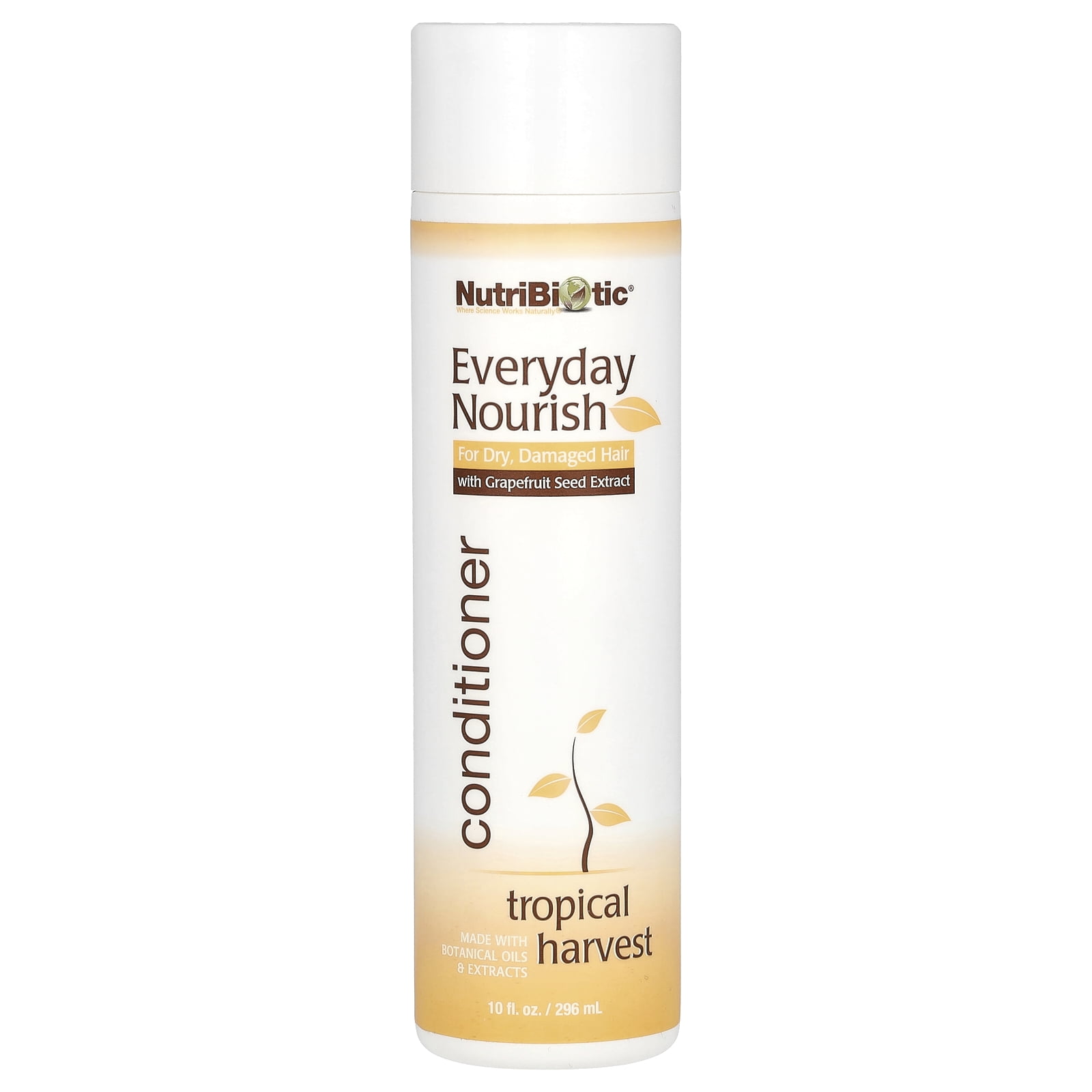 NutriBiotic Everyday Nourish Conditioner, Tropical Harvest, 10 fl oz ...