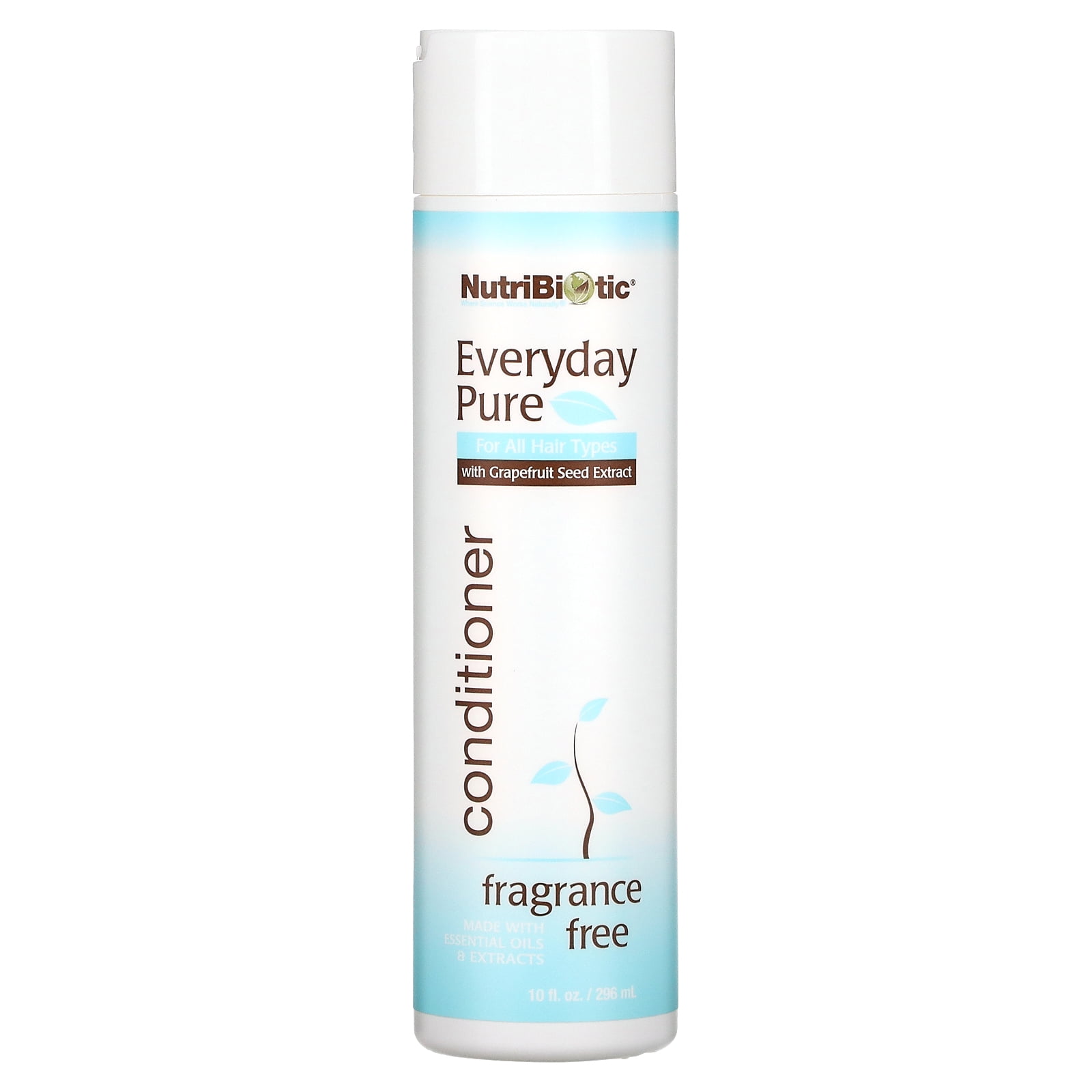 NutriBiotic Everyday Pure Conditioner, For All Hair Types, Fragrance ...