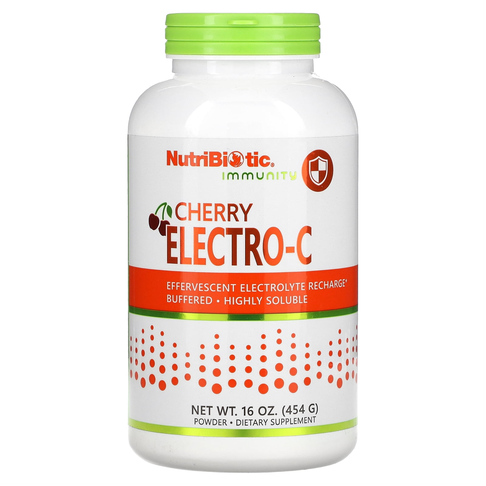 NutriBiotic Immunity, Cherry Electro-C, 16 oz (454 g) - Walmart.com