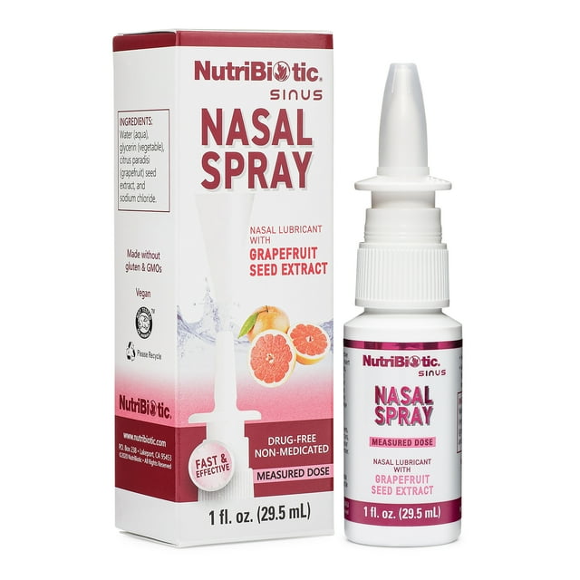 NutriBiotic Nasal Spray with GSE, 1 Fluid Ounce - Walmart.com