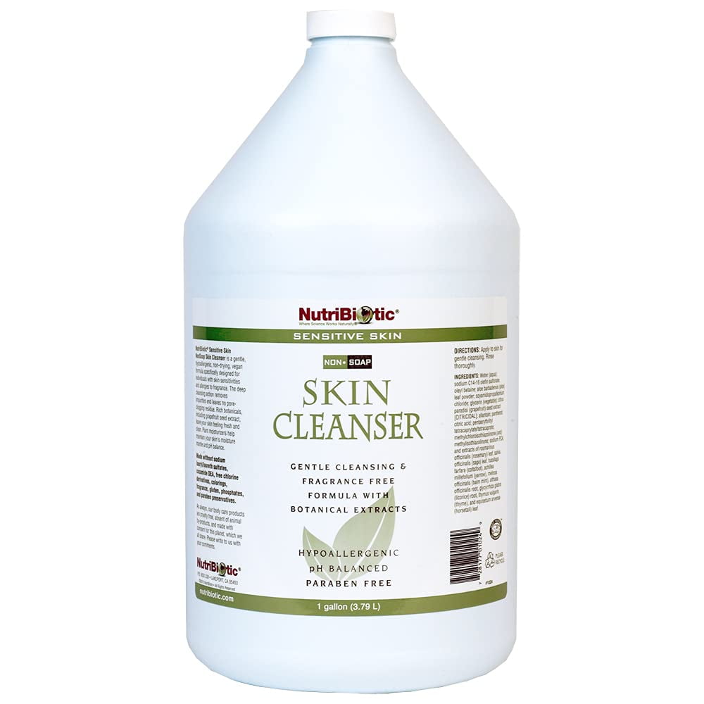 NutriBiotic - Sensitive Skin TMA2 Non-Soap Skin Cleanser, 1 Gallon ...