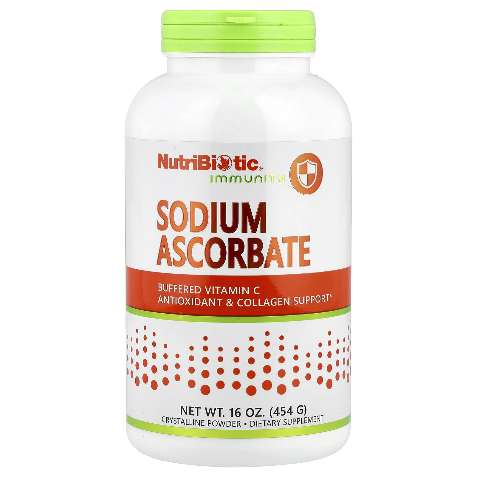NutriBiotic Pure Sodium Ascorbate Buffered Vitamin C Powder, Immunity Booster, 16 Ounce ...