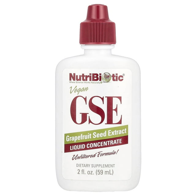 NutriBiotic Grapefruit Supplement, GSE Liquid Concentrate, 2 Fl Oz - Walmart.com