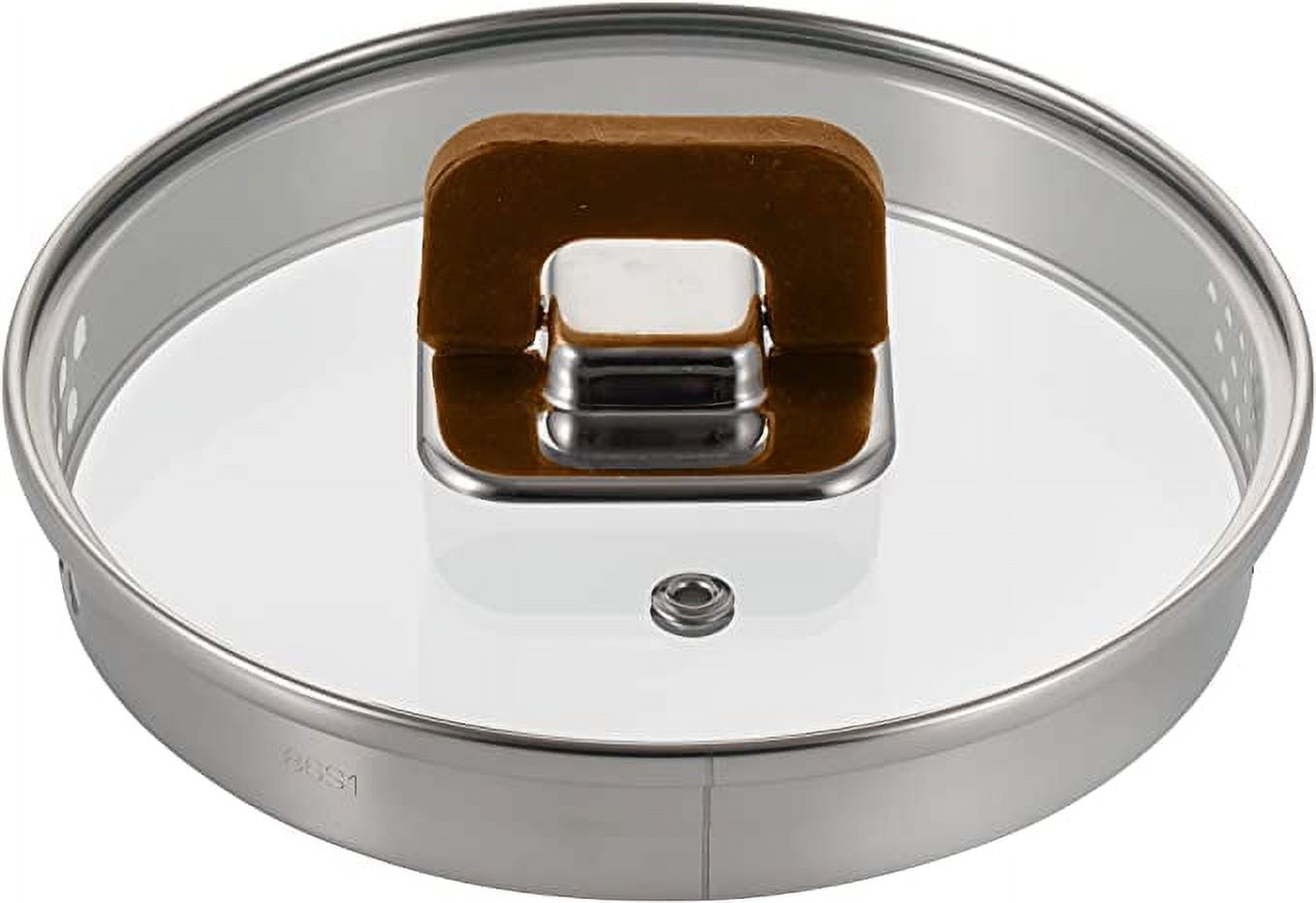 NutriChef 3.1 Quart Saucepan Pot with See-Through Tempered Glass Lid ...