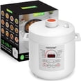 NutriChef 6-Quart Electric Pressure Cooker, 9-Function Digital ...