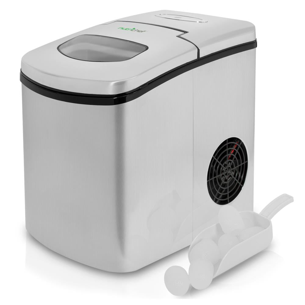 NutriChef PICEM25 - Ice Maker, Countertop Ice Cube Making Machine ...