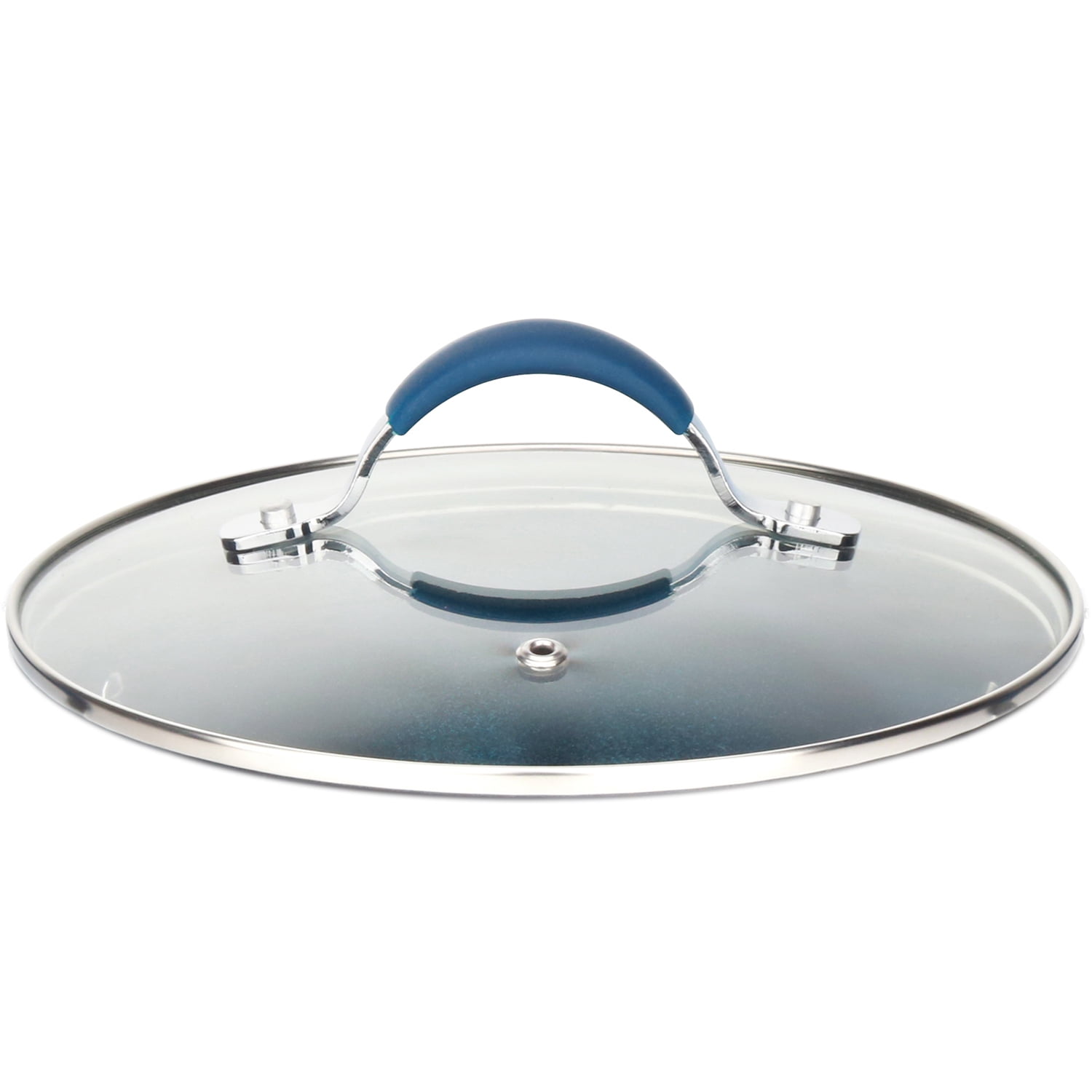 NutriChef Saucepan Pot Lid - See-Through Tempered Glass Lids (Works ...