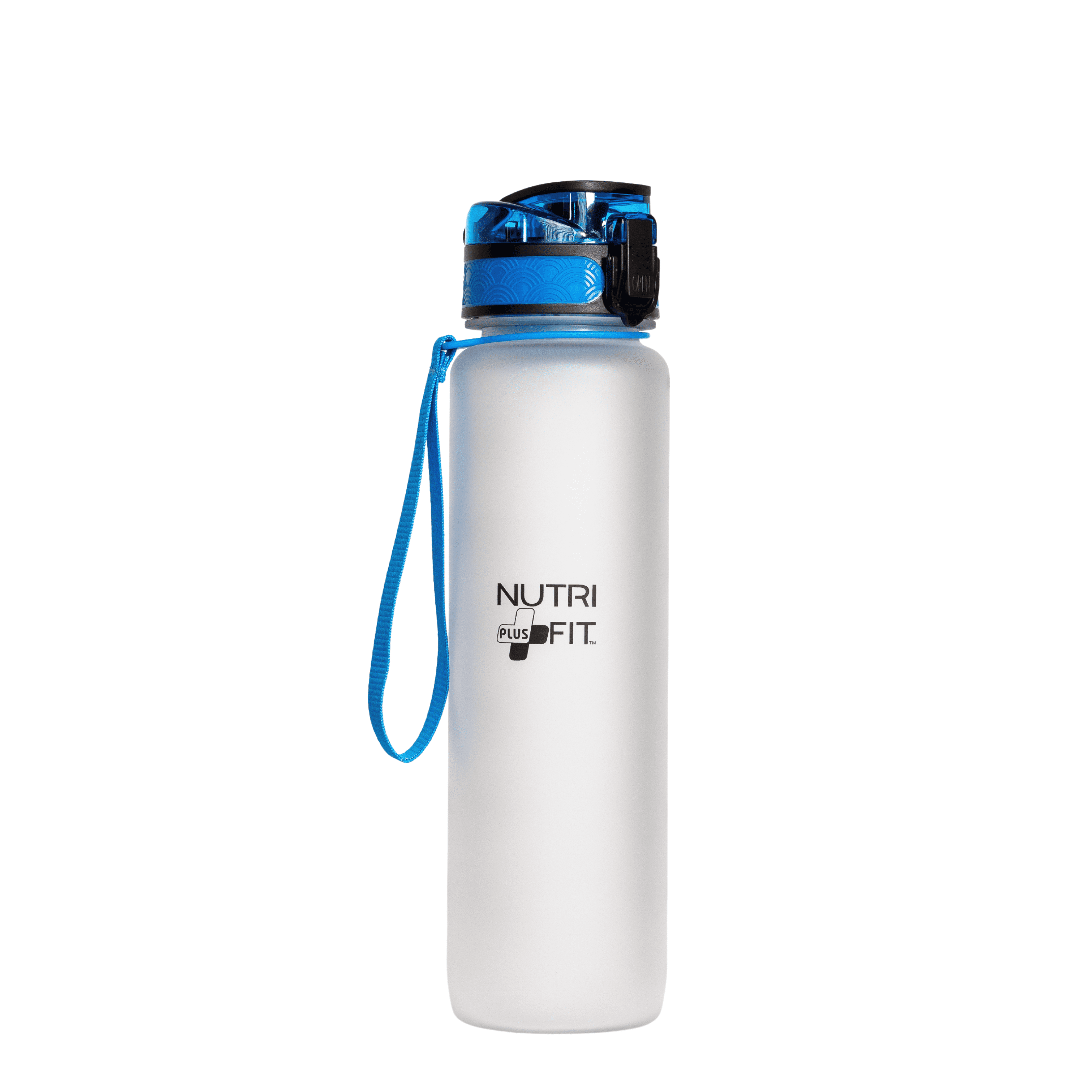 NutriFit Plus 32oz Motivational Gym Water Bottle with Time Markers ...