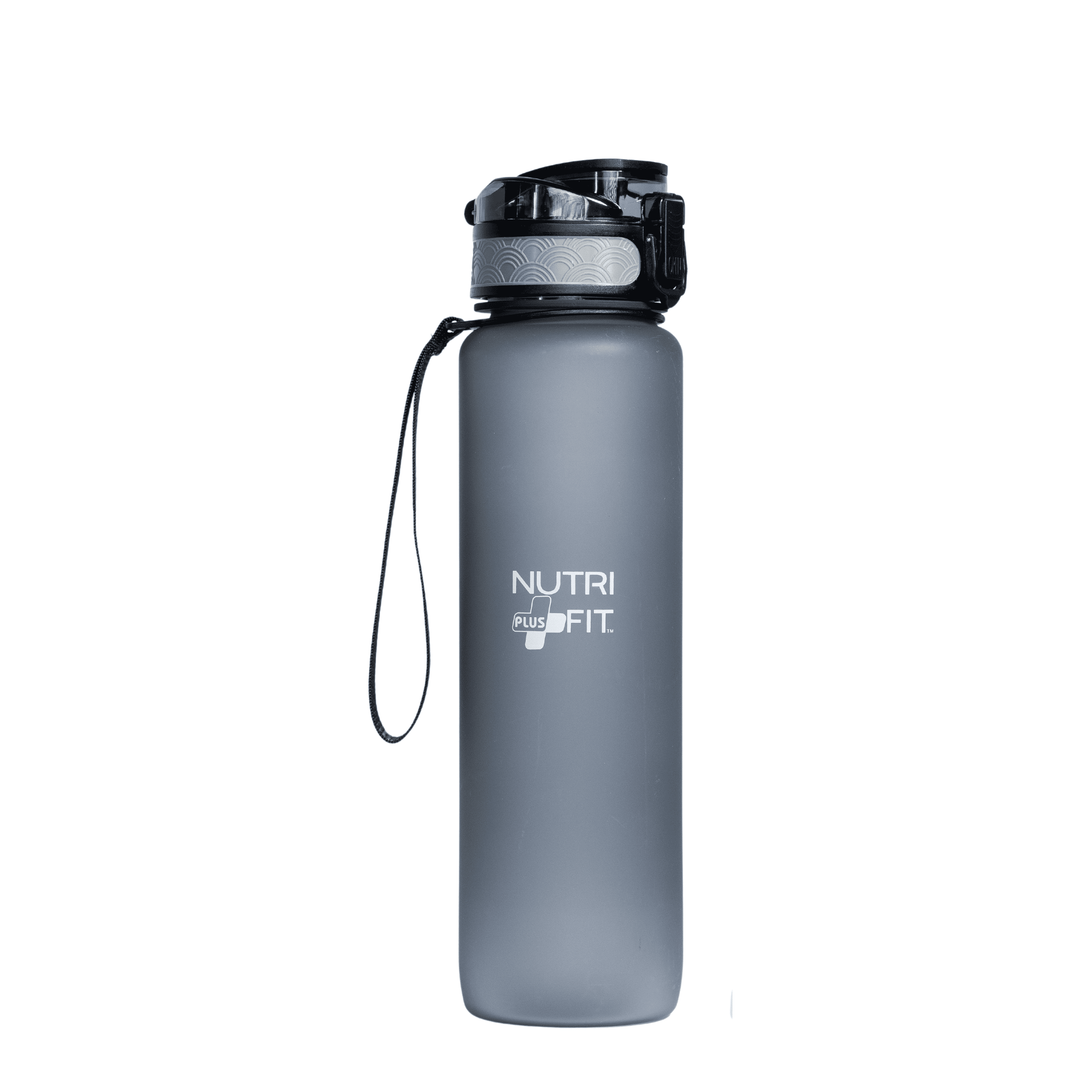NutriFit Plus 32oz Motivational Gym Water Bottle with Time Markers ...