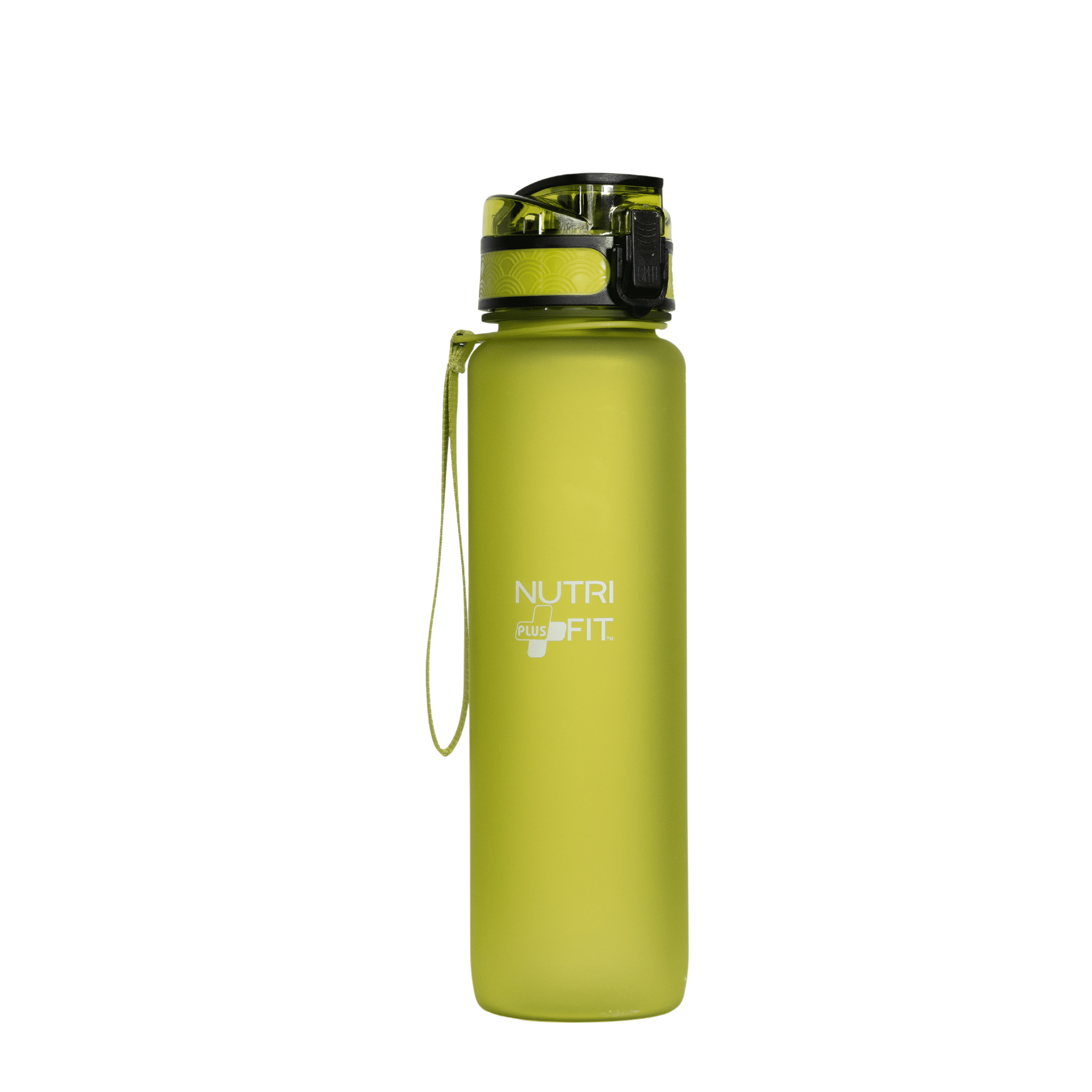 NutriFit Plus 32oz Motivational Gym Water Bottle with Time Markers ...