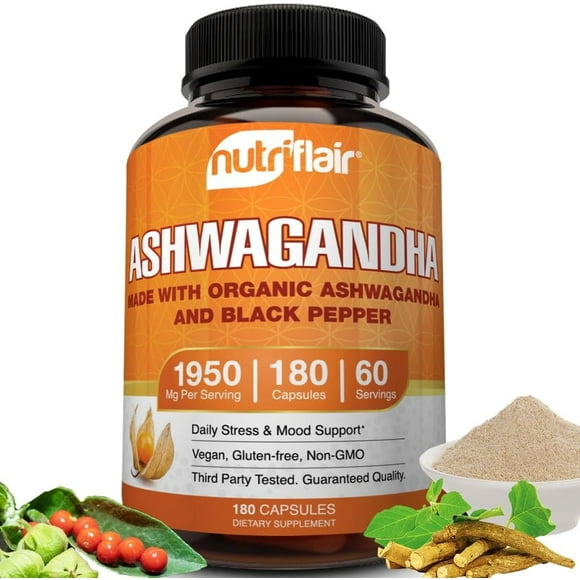 Ashwagandha in Mood & Stress Support Supplements - Walmart.com