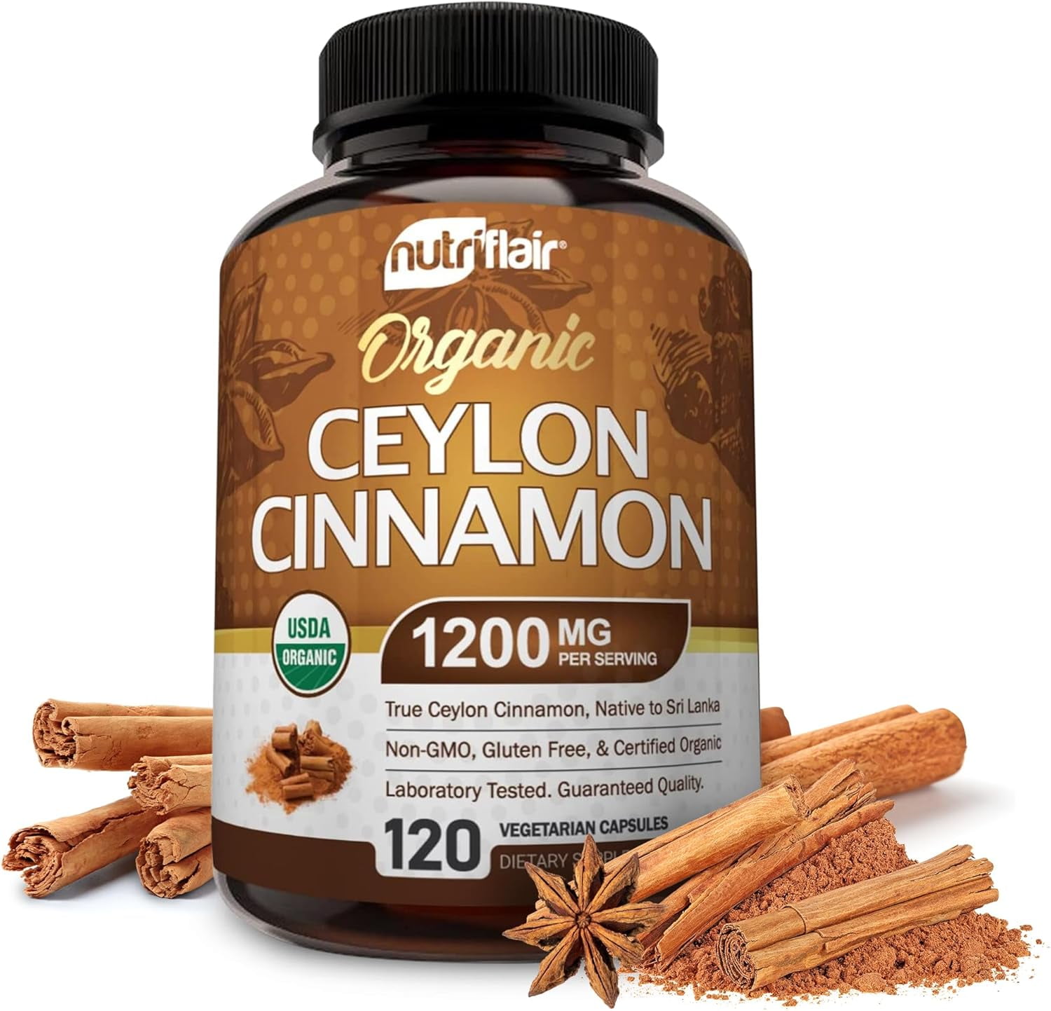 NutriFlair Ceylon Cinnamon | Digest - Walmart Business Supplies