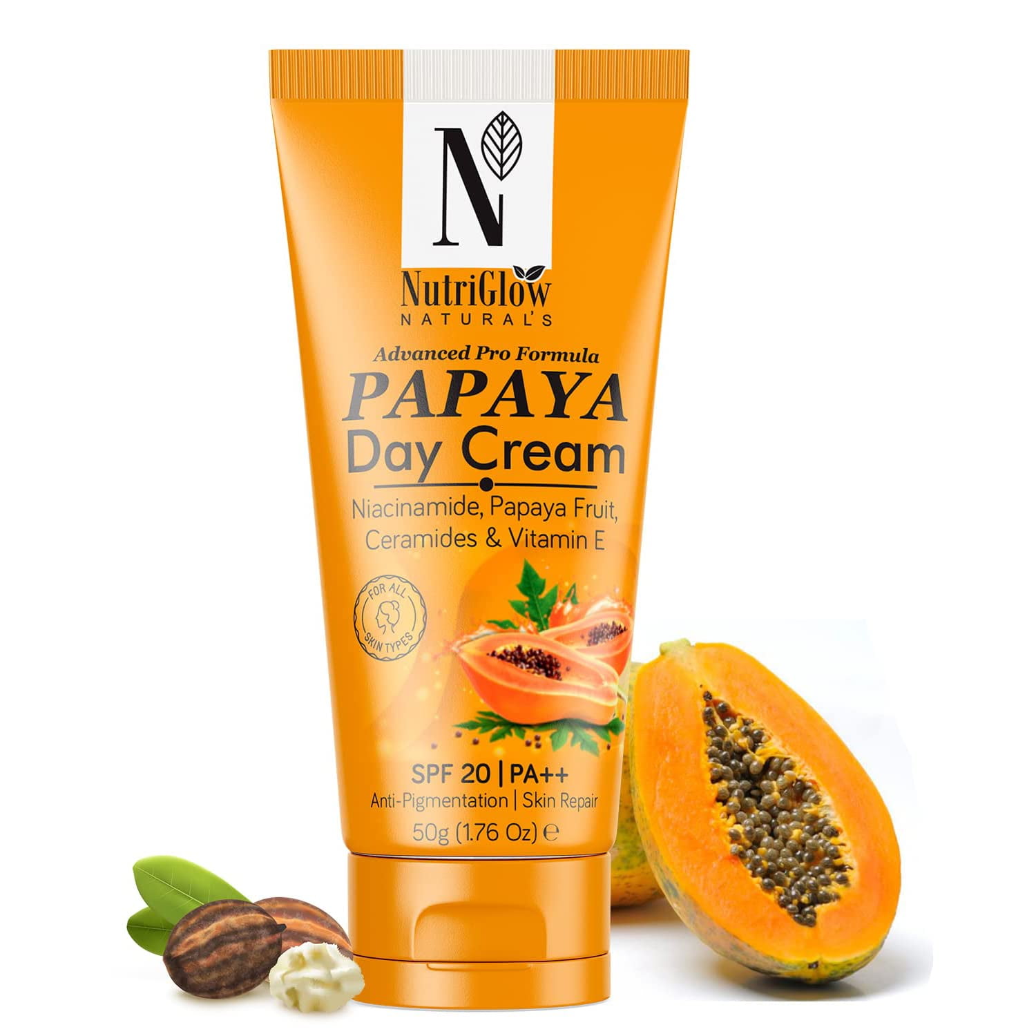 Nutriglow Naturals Advanced Pro Formula Papaya Body Lotion 150ml