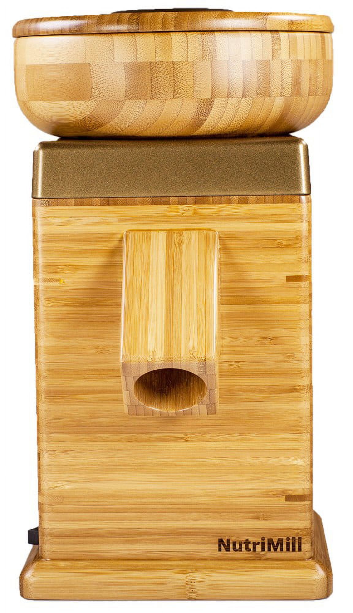 NutriMill Harvest Grain Mill - Corundum Millstones Electric w/ Gold ...